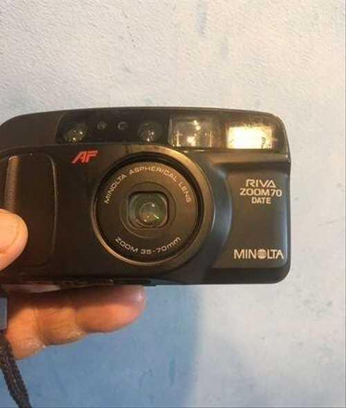 Плёночный фотоаппарат Minolta Riva Zoom 70 Date