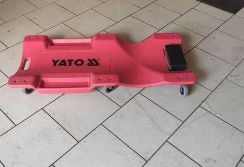 Лежак ремонтный Yato YT-0880