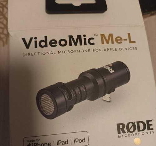 Rode videomic me-l