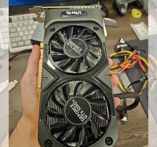 Видеокарта Palit GTX 1050Ti Dual OC 4 Gb