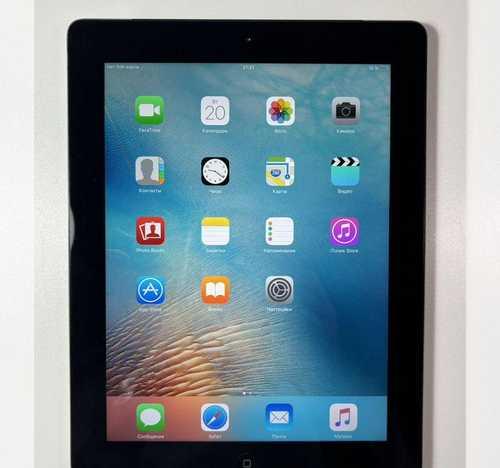 iPad 2012 32 GB Black Wi-Fi Cellular