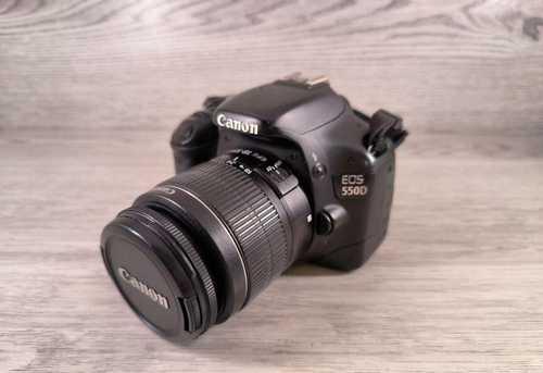 Комплект Canon EOS 550D Kit 18-55mm III