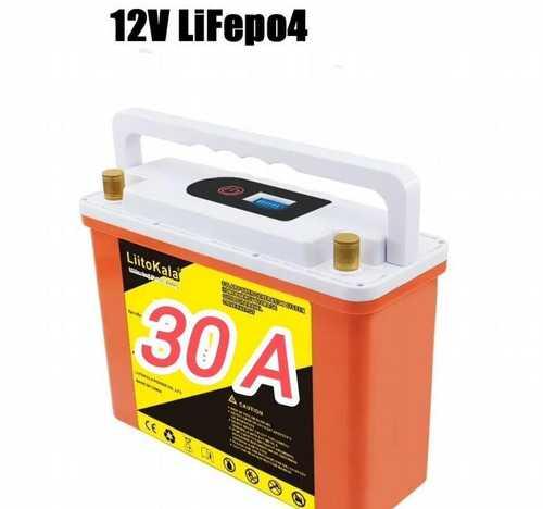 Аккумуляторы lifepo4, 30A, 12v (эхолот и другое)