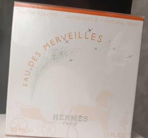 Hermes eau des merveilles туалетная вода 30мл