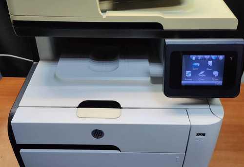 HP color LaserJet M375nw цветное лазерное мфу