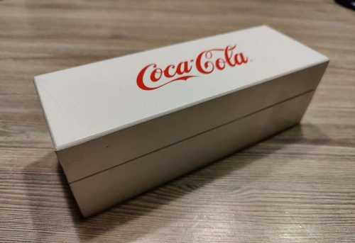 Коллекционная фарфоровая бутылка Coca-Cola