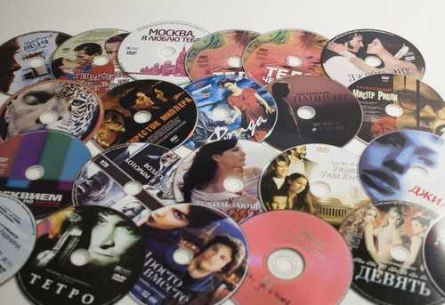 Коллекция фильмов DVD и музыки CD