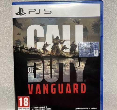 Call of duty vanguard ps5 диск