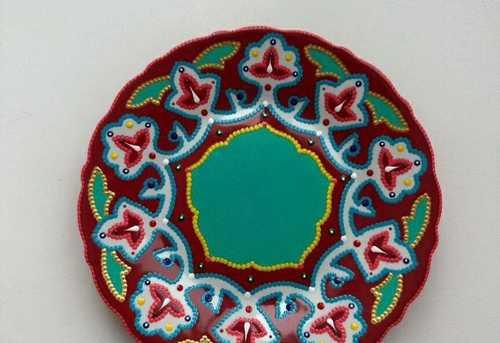 Тарелка с татарским орнаментом, подарок,декор
