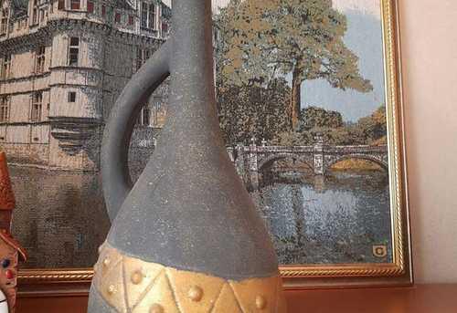 Глиняный кувшин для вина из Абхазии
