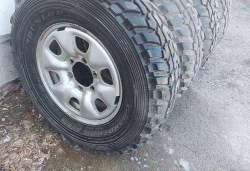 Колеса грязевые 265/70/16 Dunlop Grandtrek MT2