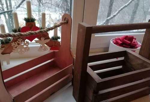 Ящик деревянный "Солид"