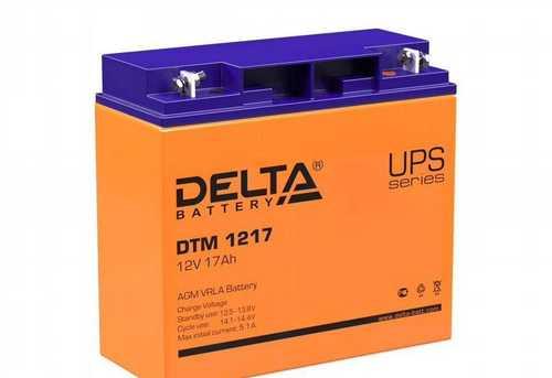 АКБ Delta DTM 1217 12В 17А/ч