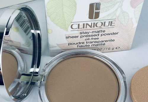 Clinique Stay Matt sheer Пудра #4 Новая Оригинал