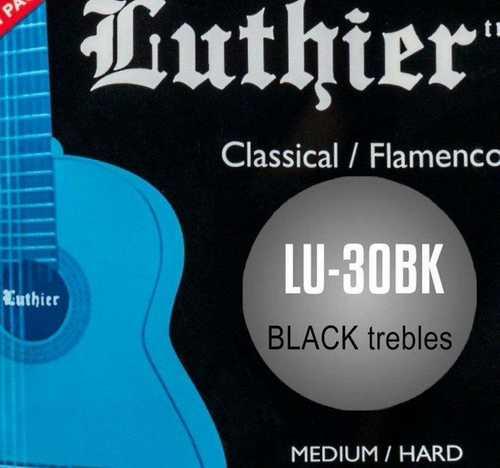 Струны для классической гитары Luthier LU-30BK