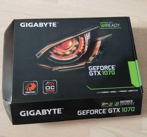 Видеокарта GTX 1070