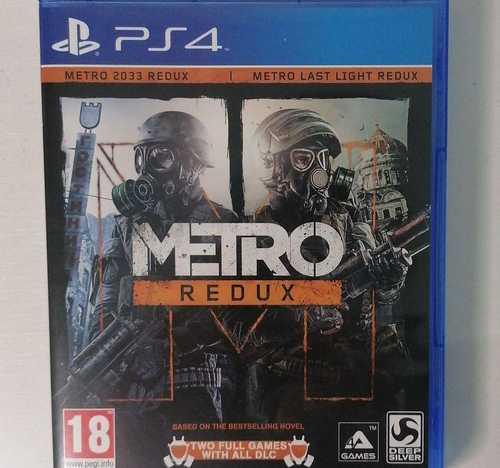 Metro redux ps4 диск