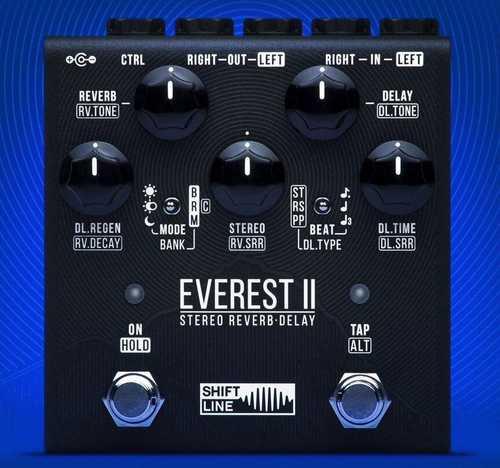 Shift Line Everest II Reverb - Delay (новый)