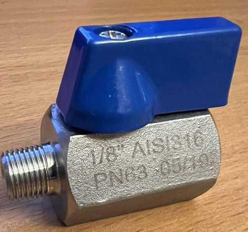 Шаровой кран 1,8" aisi 316 pn 63