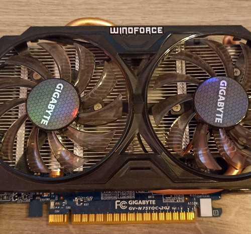 Gigabyte GeForce GTX 750 Ti 2GB WindForce