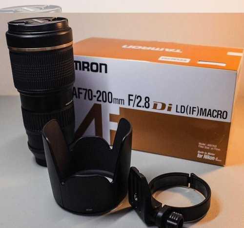 Tamron sp af 70-200mm f/2.8 di ld if macro nikon