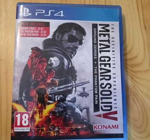 Б\У Metal Gear Solid 5 Definitive Experience PS4