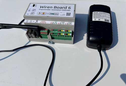 Контроллер Wiren Board 6 с блоком питания