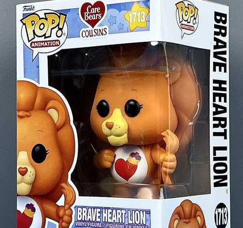 Funko Pop 1713 Brave Heart Lion Care Bears Cousins