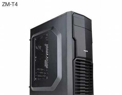 Корпус Zalman T4 Minitower Без бп Чёрный, ZM-T4