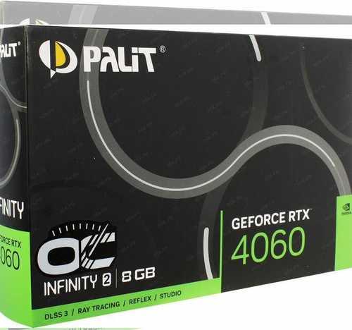 Видеокарта Palit GeForce RTX 4060 Infinity 2 OC