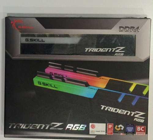 G.Skill Trident Z RGB 16GB(2x8) 3000MHz CL16 DDR4