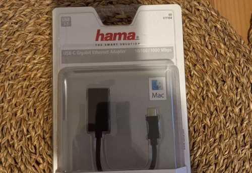 Сетевой адаптер Hama USB Type-C - RJ-45