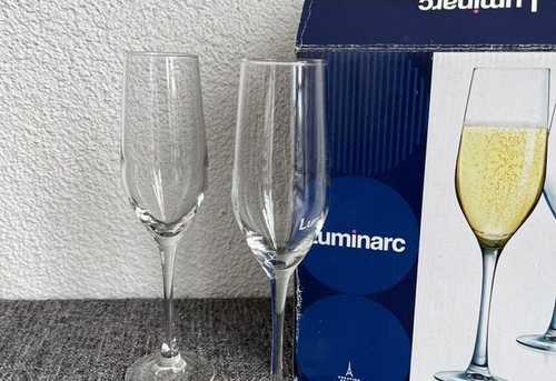 Набор бокалов для шампанского - 6 шт x 160 мл