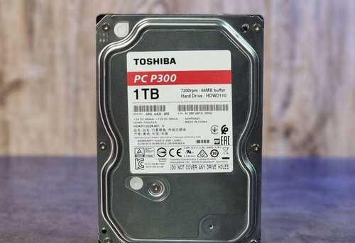 Жесткий диск 3.5" 1TB Toshiba P300