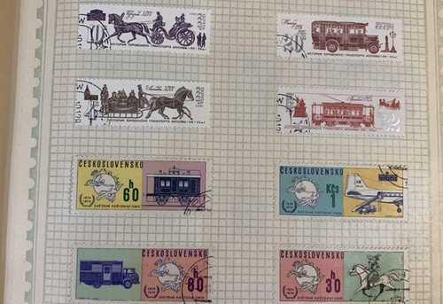 Почтовые марки СССР, Чехословакия и другие, ч. 4