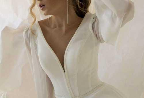 Свадебное платье бохо 48-50