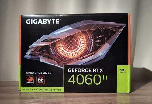 Видеокарта gigabyte nvidia RTX4060Ti windforce OC