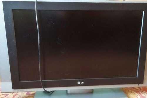 Телевизор нерабочий на запчасти, б/у LG 32LC3R