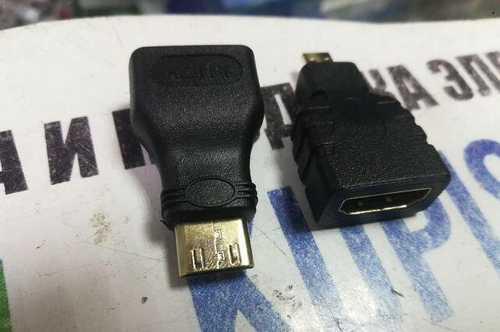 Переходник с hdmi на mini-micro-hdmi