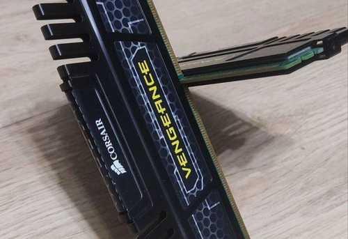 Corsair DDR3 8GB 2x4GB 1600 Mhz игровая 8гб ддр3