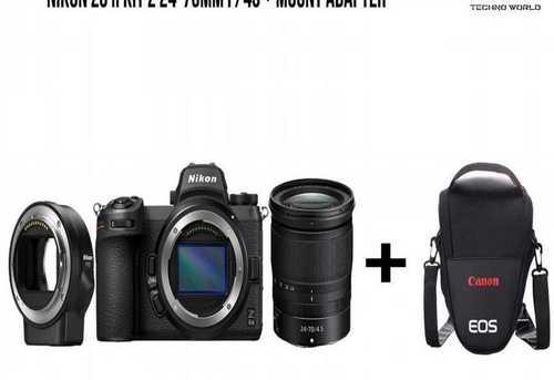 Nikon Z6II Kit Nikkor Z 24-70mm f/4S Black + FTZ