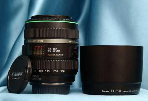 Canon EF 70-300mm f/4.5-5.6 DO IS USM как новый