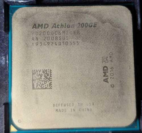 Процессор amd athlon 200ge oem