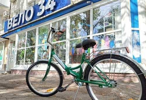 Складной велосипед 24д Десна 2500 зеленый