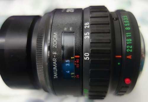 Pentax 28-80mm f/3.5-4.5 Takumar F macro zoom