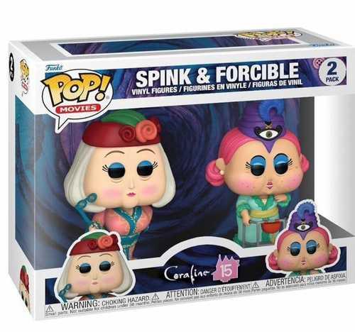 Funko Pop Spink & Forcible 2 pack Coraline