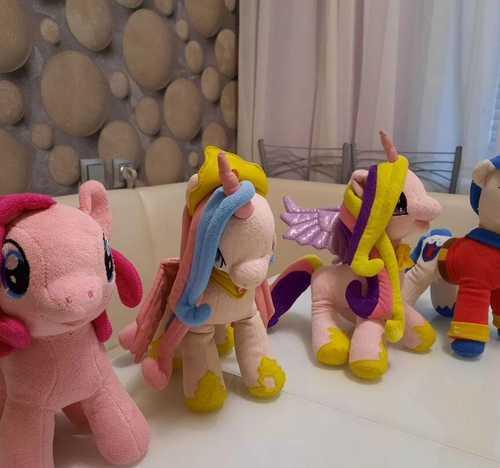 Игрушки My Little Pony мягкие единорожки