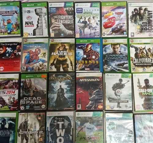 Лот дисков для Xbox 360 LT