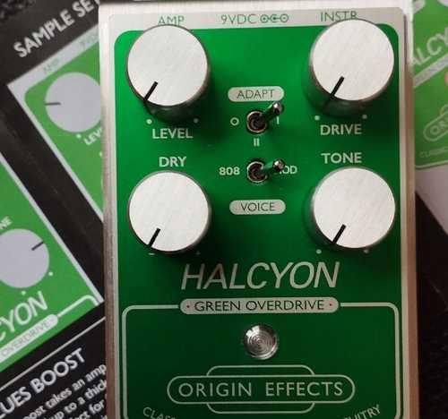 Halcyon Green Overdrive от Origin Effects