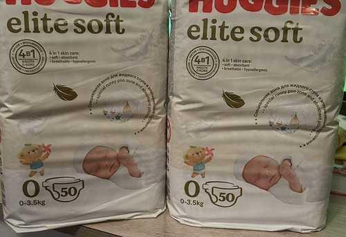 Подгузники huggies elite soft